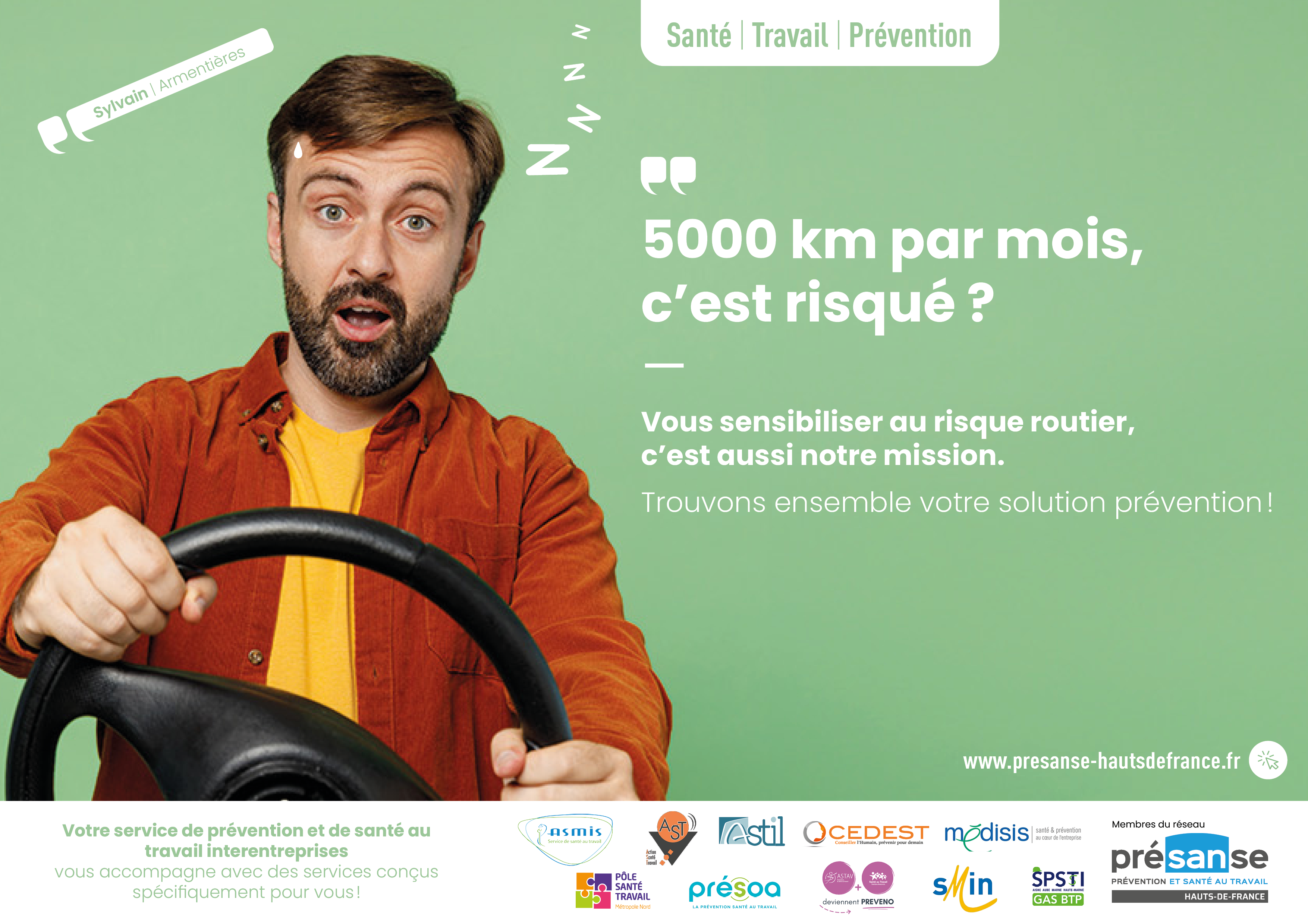 Risque routier : 5000 km par mois, c’est risqué